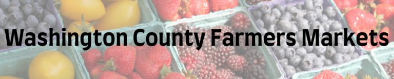 Washington County Farmers Markets - Washington County Compass
